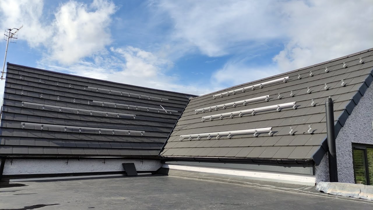How to Install SOLAR PANELS on your roof, Part 1 RENUSOL Roof hooks ...