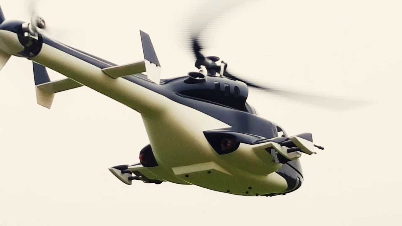 BELL 222 AIRWOLF RC - YouTube