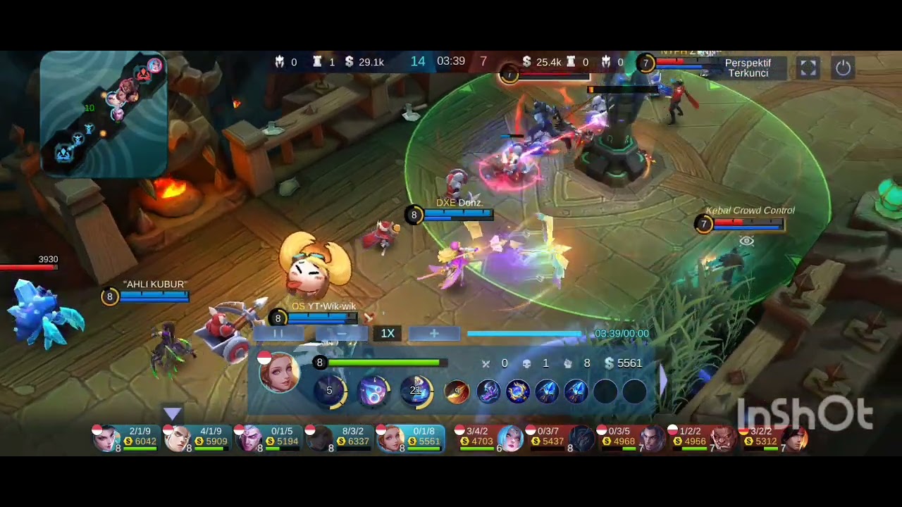 Push Solo Brawl pakai Hero Cewek dari Role Mage Odette Wisdom Of Hearts ...