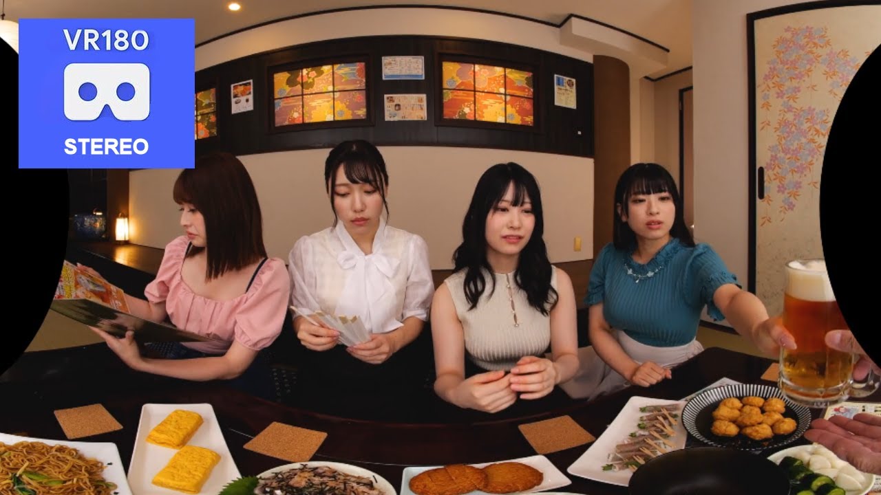 Yuri Maina Satsuki Mei Hanayagi Anna Aizuki Himari 222A CusF 180 VR Stereo Roleplay - YouTube