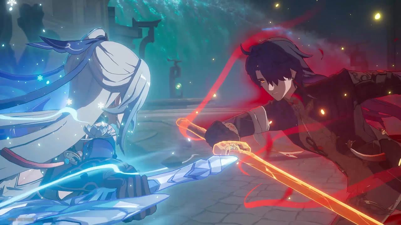 Jingliu and Blade Fight Scene | Honkai: Star Rail (Japanese Dub) - YouTube