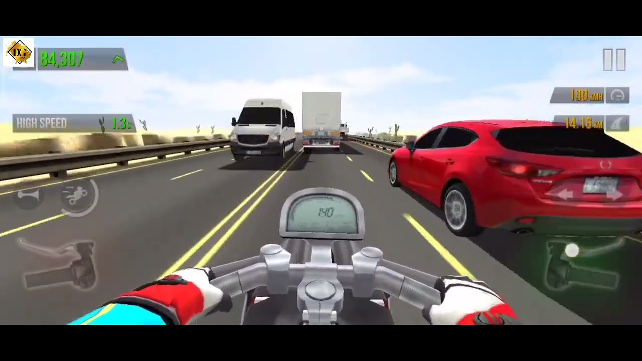 traffic rider game play video with voice over 🏍️🏍️ - YouTube