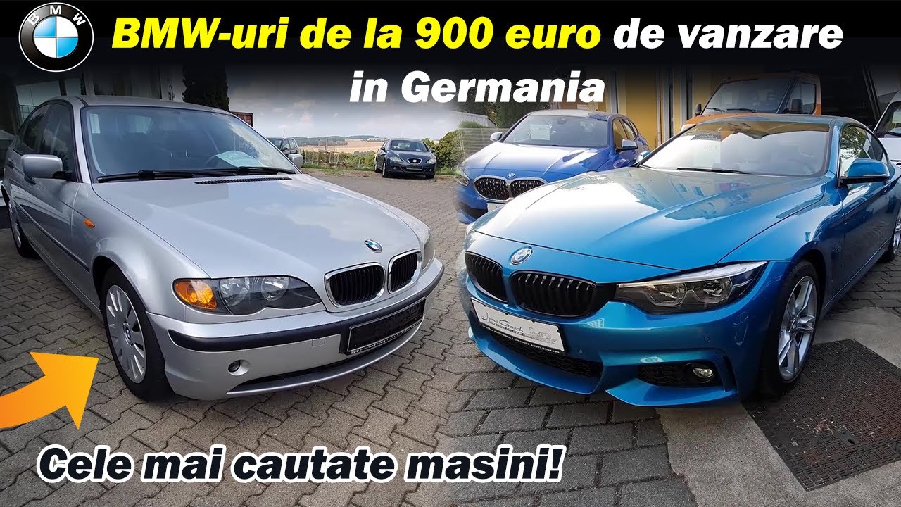BMW-uri din Germania cu preturi incepand de la 900 euro care trebuiau ...