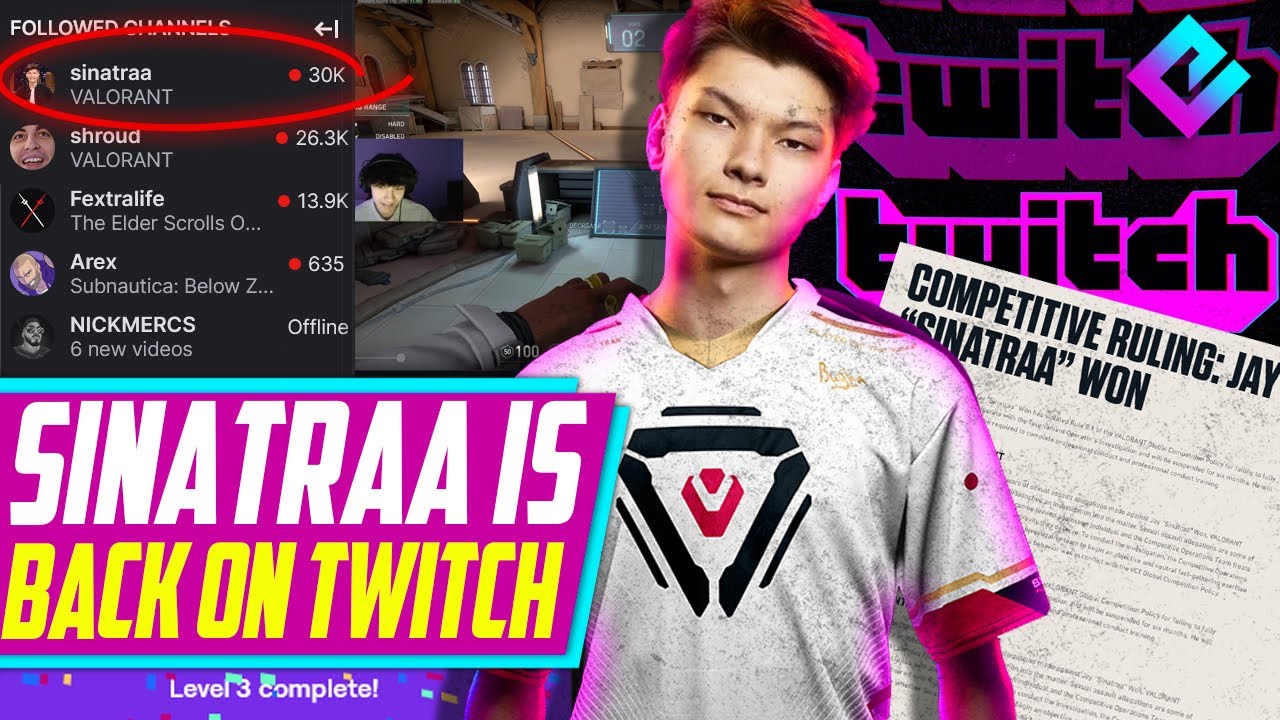 Sinatraa Returns 48 Hours After Investigation and Answers Questions ...