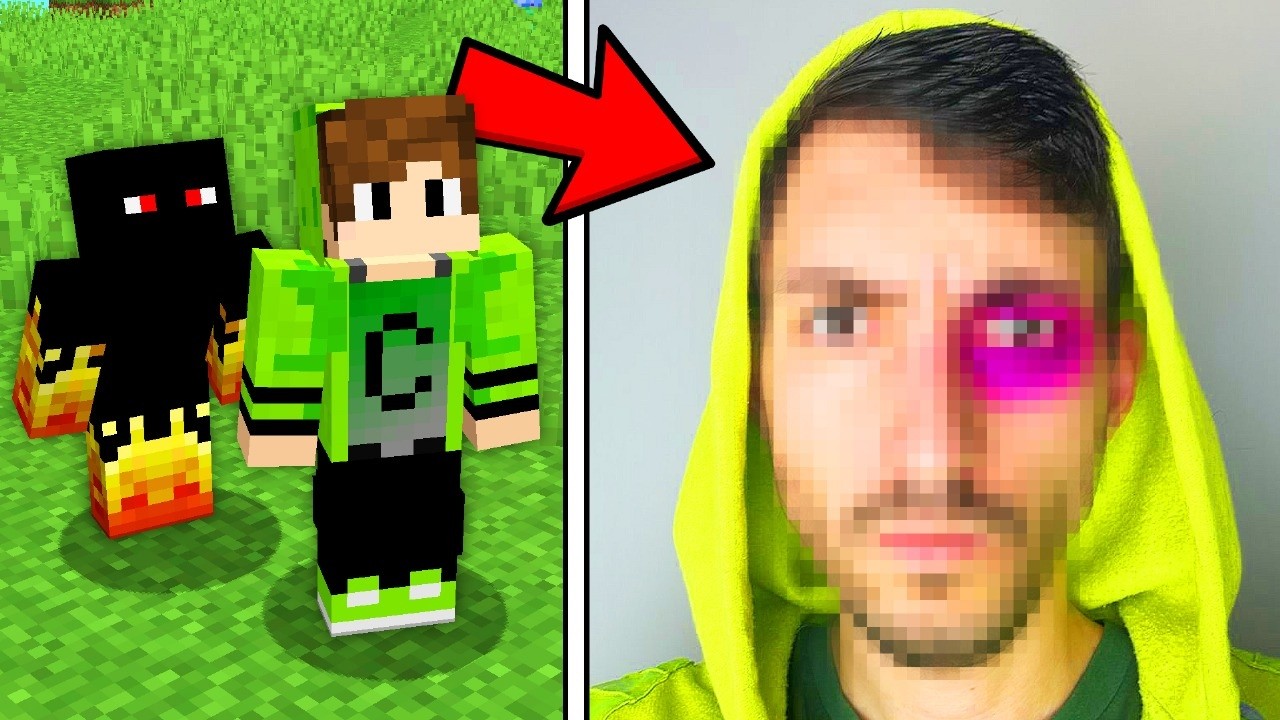 I Revealed the YouTubers’ Faces in Minecraft! - YouTube