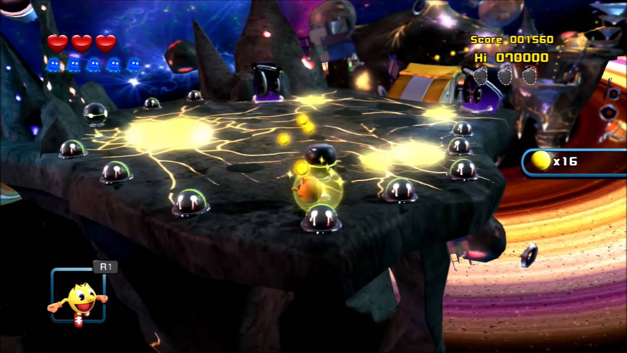 Pac-Man And The Ghostly Adventures 2 - Space Full Walkthrough - YouTube