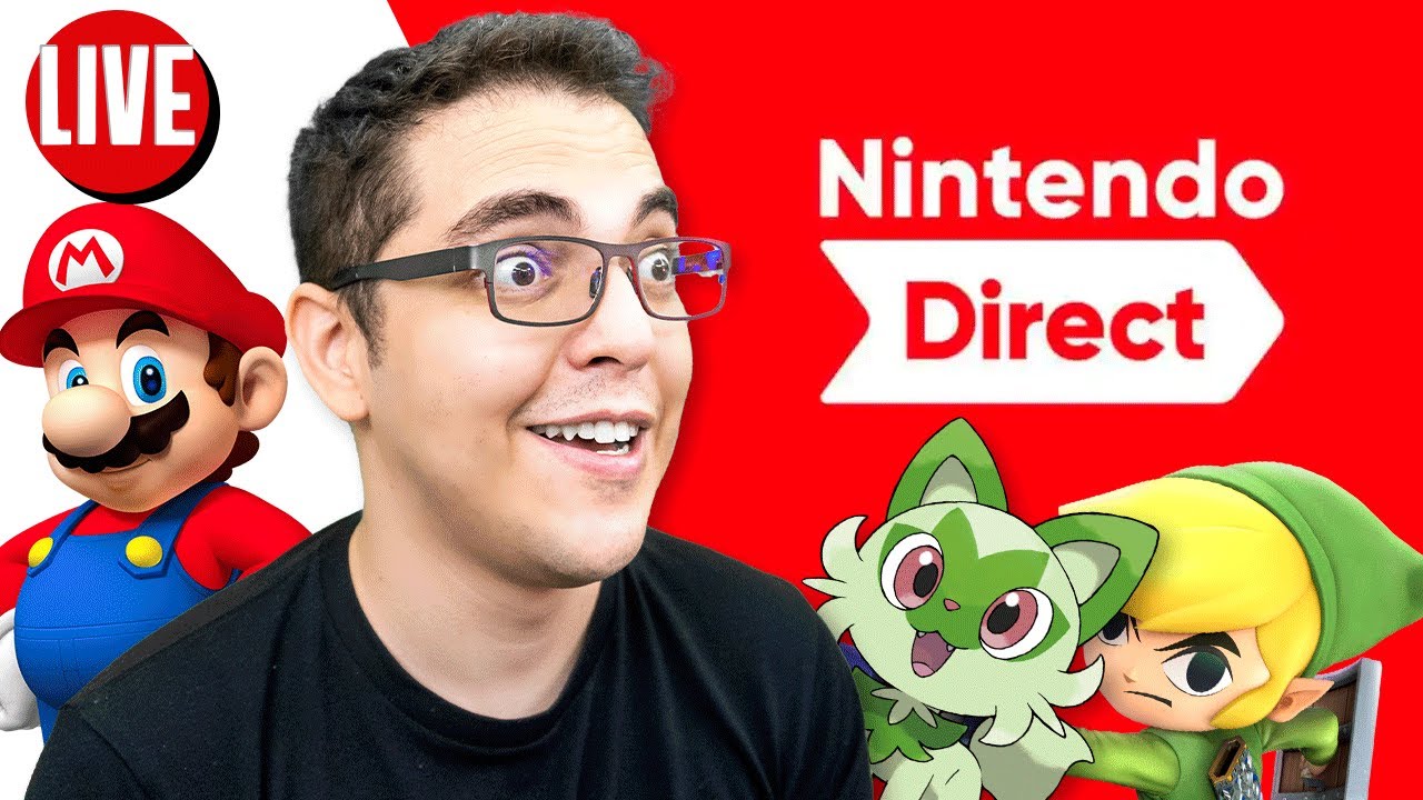 Nintendo Direct 21/06/2023 - REAGINDO AO VIVO - YouTube