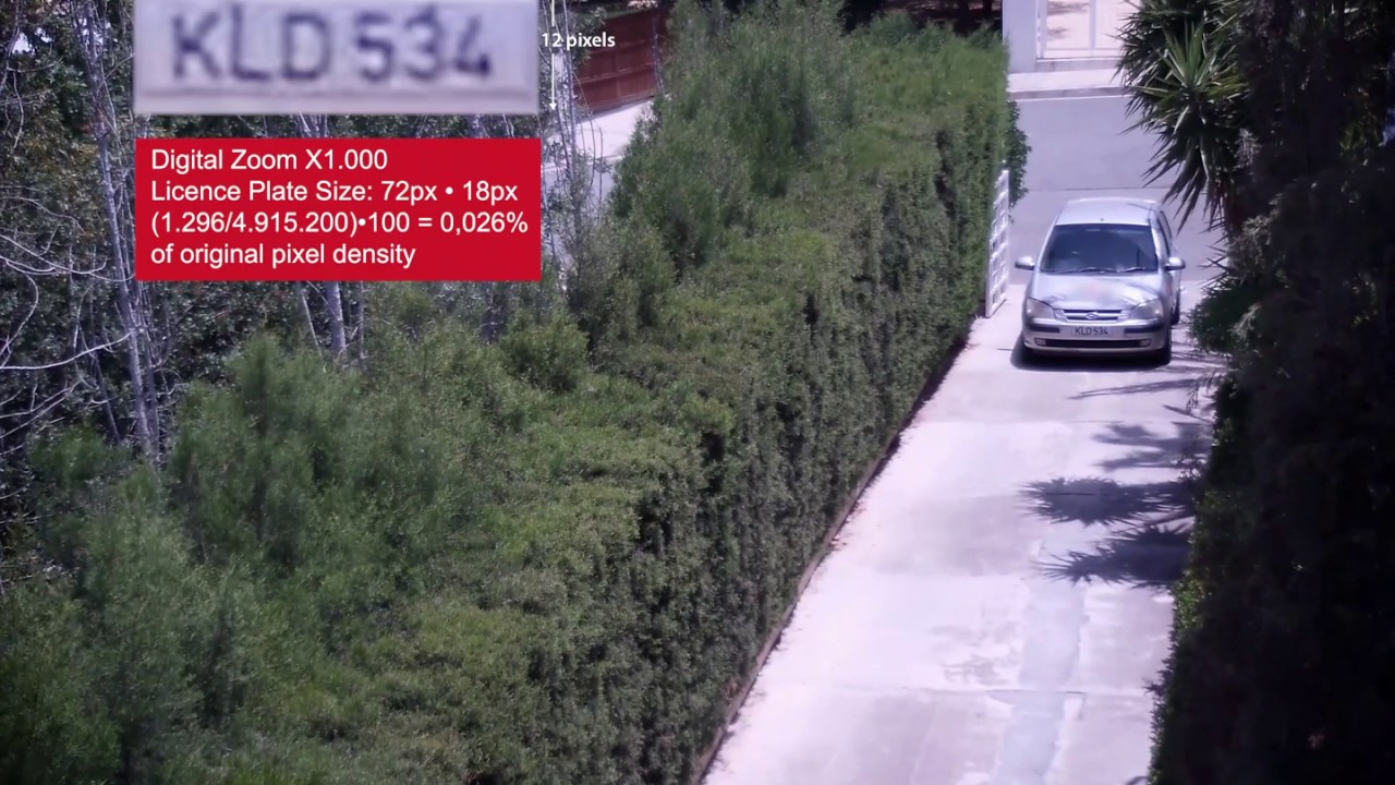 Dahua DH-IPC-HF3500 - License Plate Recognition with Capture Test at 5 ...