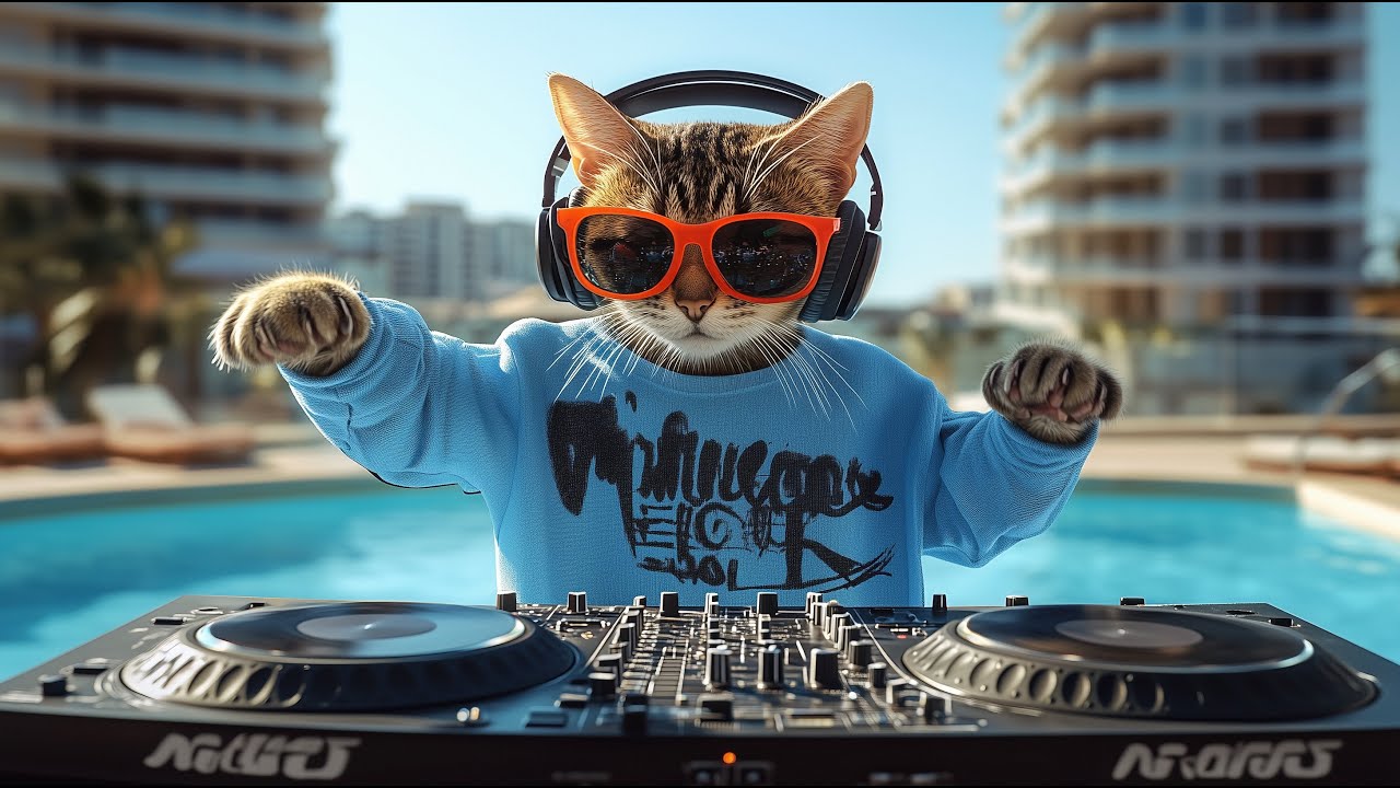 DJ MIAWW Live – Poolside House Party Vibes 🐾💦 | Nonstop Beats from the ...
