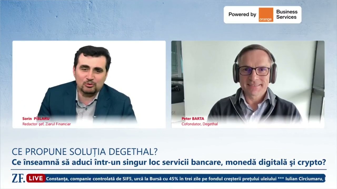 Degethal - Co-Founder CIO/COO Peter Barta, ZF Live - YouTube