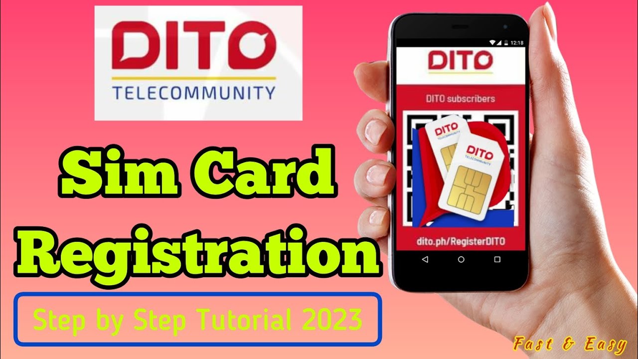 Paano iparehistro ang DITO SIM CARD? | Step by Step Tutorial - YouTube