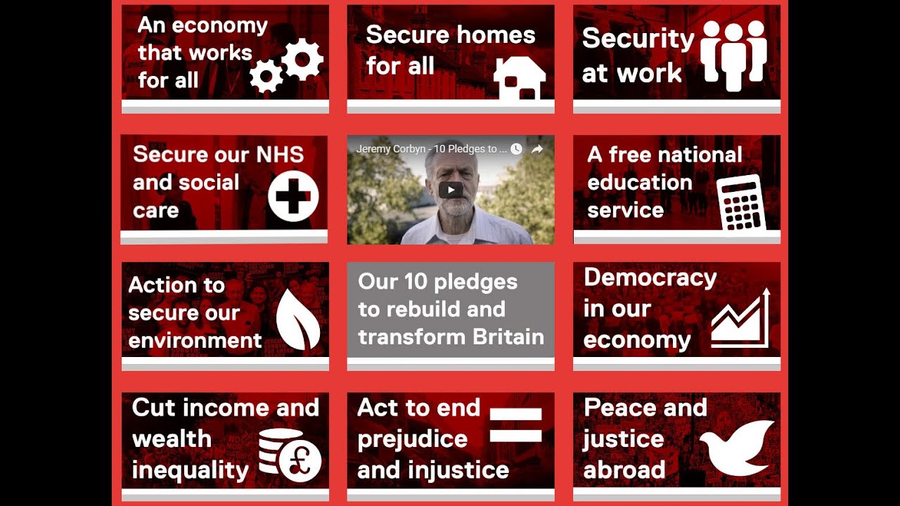 Jeremy Corbyn's 10 pledges - YouTube