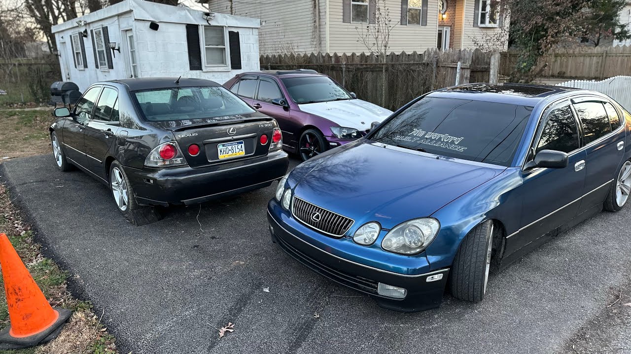 Lexus Gs300 transmission install - YouTube