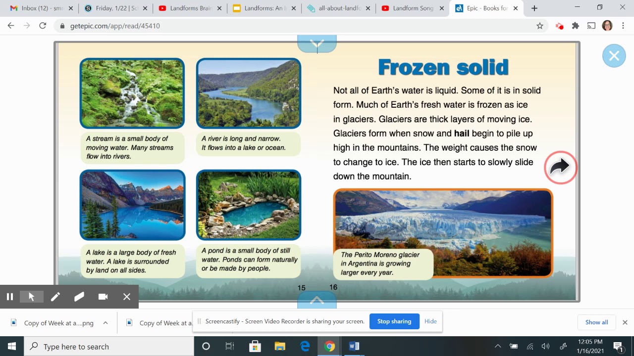 EPIC! Earth's Landforms and Bodies of Water - YouTube