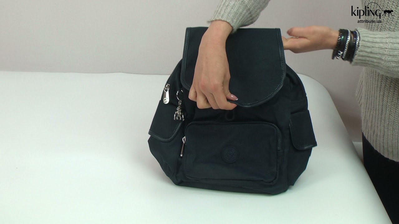 Обзор рюкзака Kipling CITY PACK S Rich Blue (M30) KI2525_M30 - YouTube