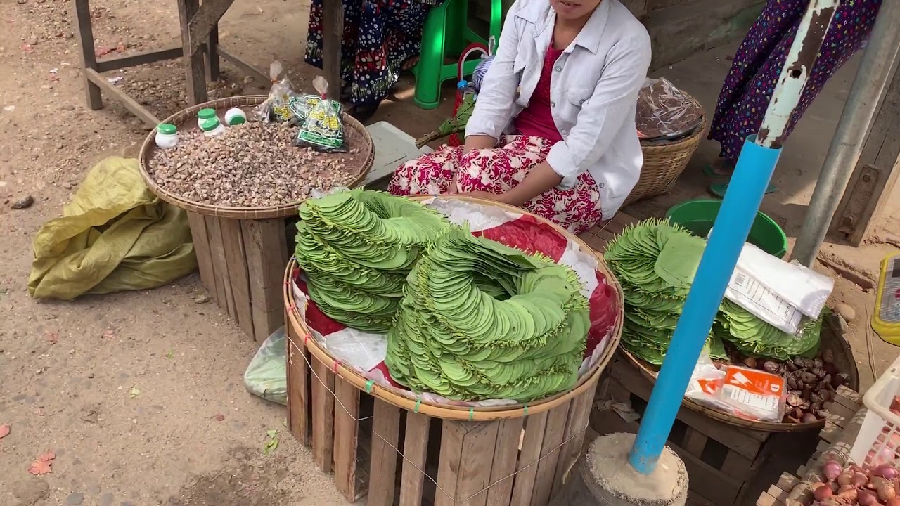 A Walk Around The World - Bagan, Myanmar - Vegetable and Meat Market ...