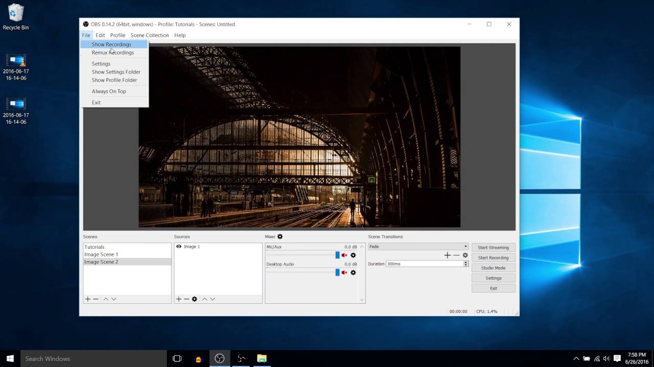 OBS Studio Settings - Save File Name, Format, and Directory - YouTube
