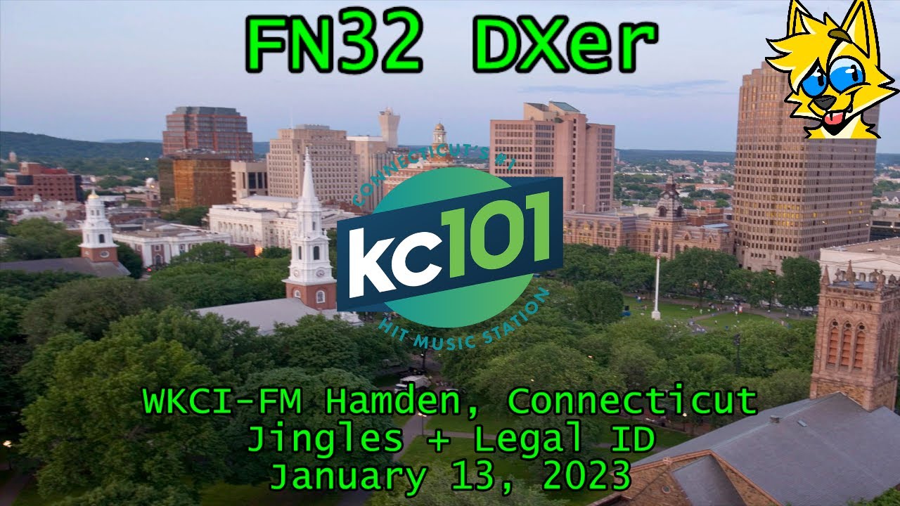 KC101 | WKCI-FM Hamden, Connecticut Jingles + Legal ID (1/13/23) - YouTube