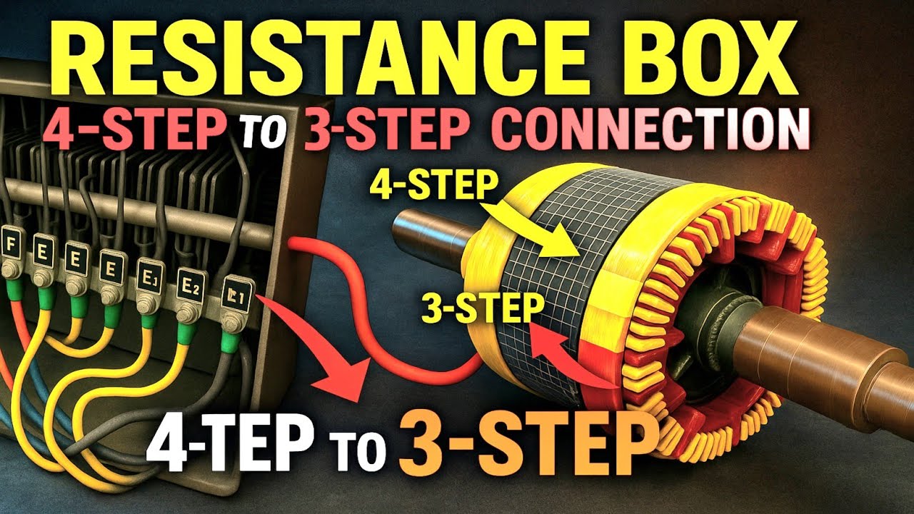 4 Step Resistance Box Connection | 3 स्टेप रेजिस्टेंस बॉक्स कनेक्शन ...