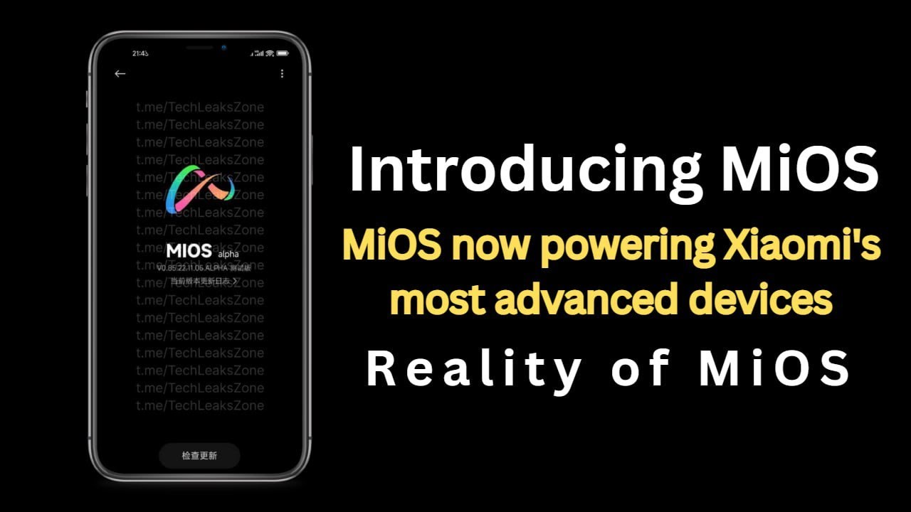 Introducing MiOS: Xiaomi's Revolutionary New Operating System | Release ...
