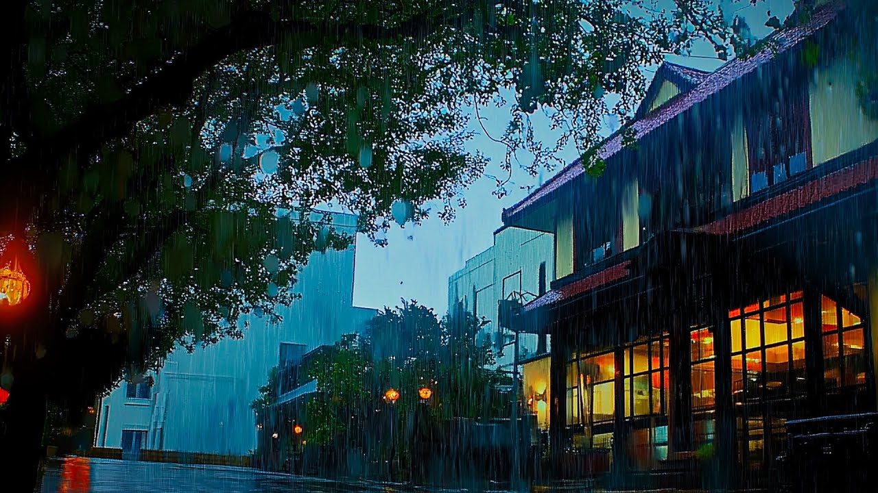 Comforting Rain Sounds for Sleep 🌧️ 24 Hours of Soothing Rainfall for ...