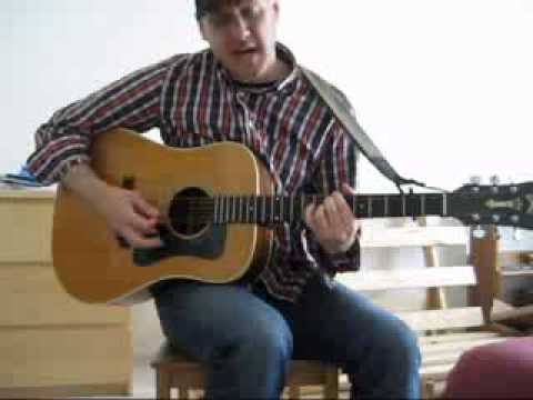 Geoff Baker, "4th of July" (X cover), solo acoustic at home - YouTube