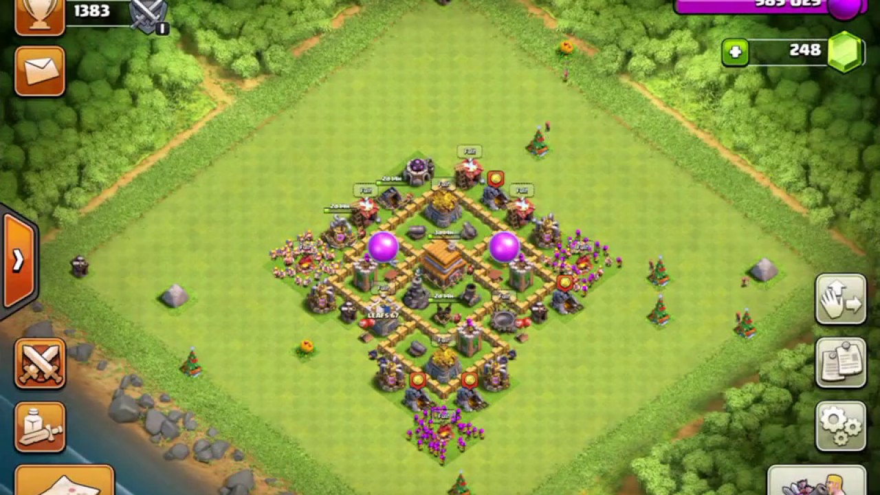 BEST TH5 TROPHY PUSHING BASE! - YouTube