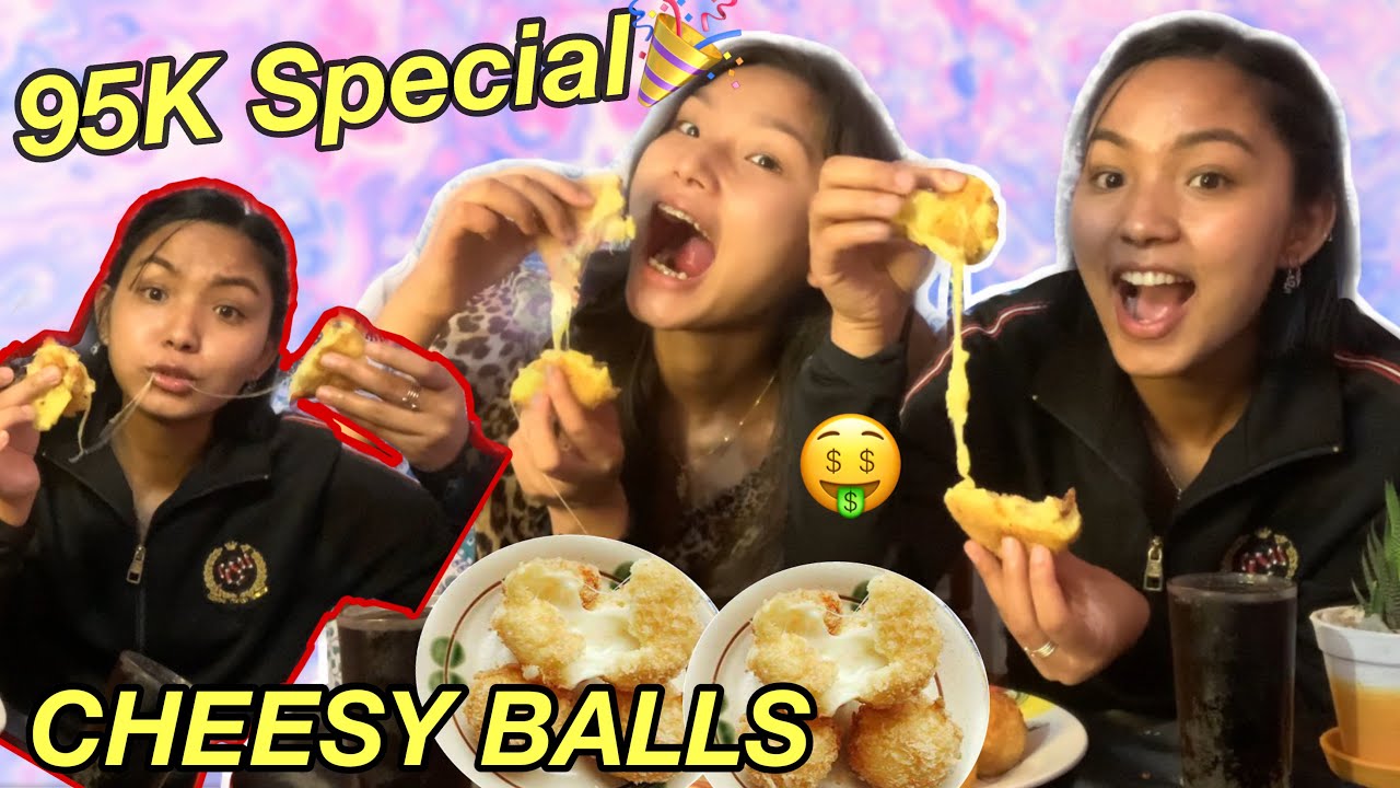 95K Subscribers Special🥺 ️🎉 | Making CHEESE BALLS🤤 For the First Time ...