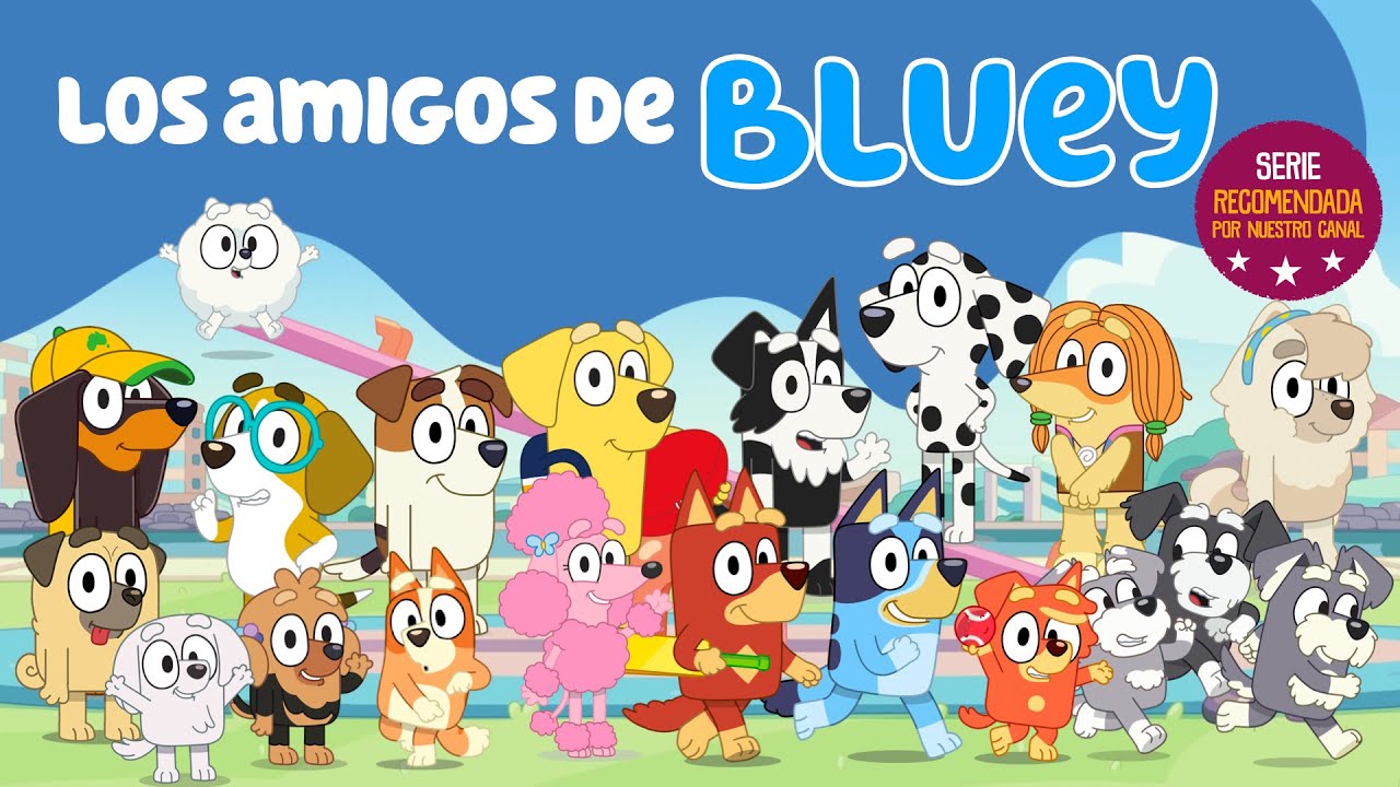 Conoce a los Amigos de Bluey: ¡Guía Completa para Toda la Familia! 🐶👨‍👩 ...