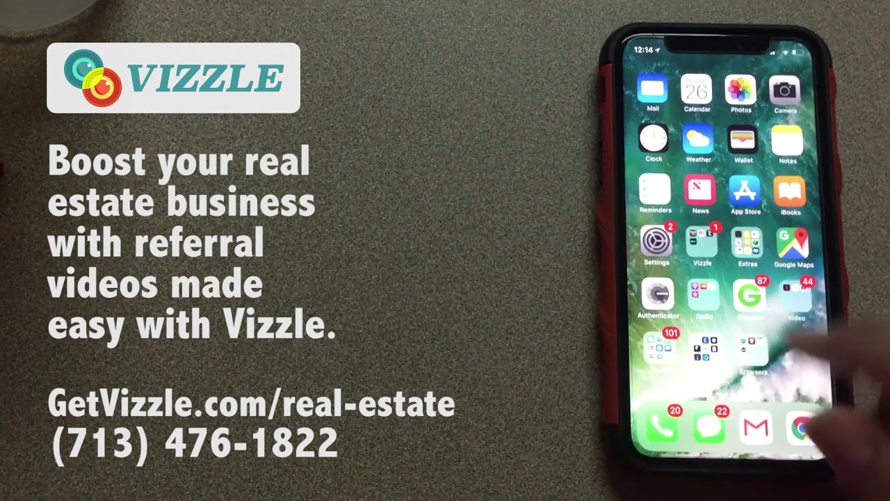 How to use Vizzle to get video referrals for your real estate business - YouTube