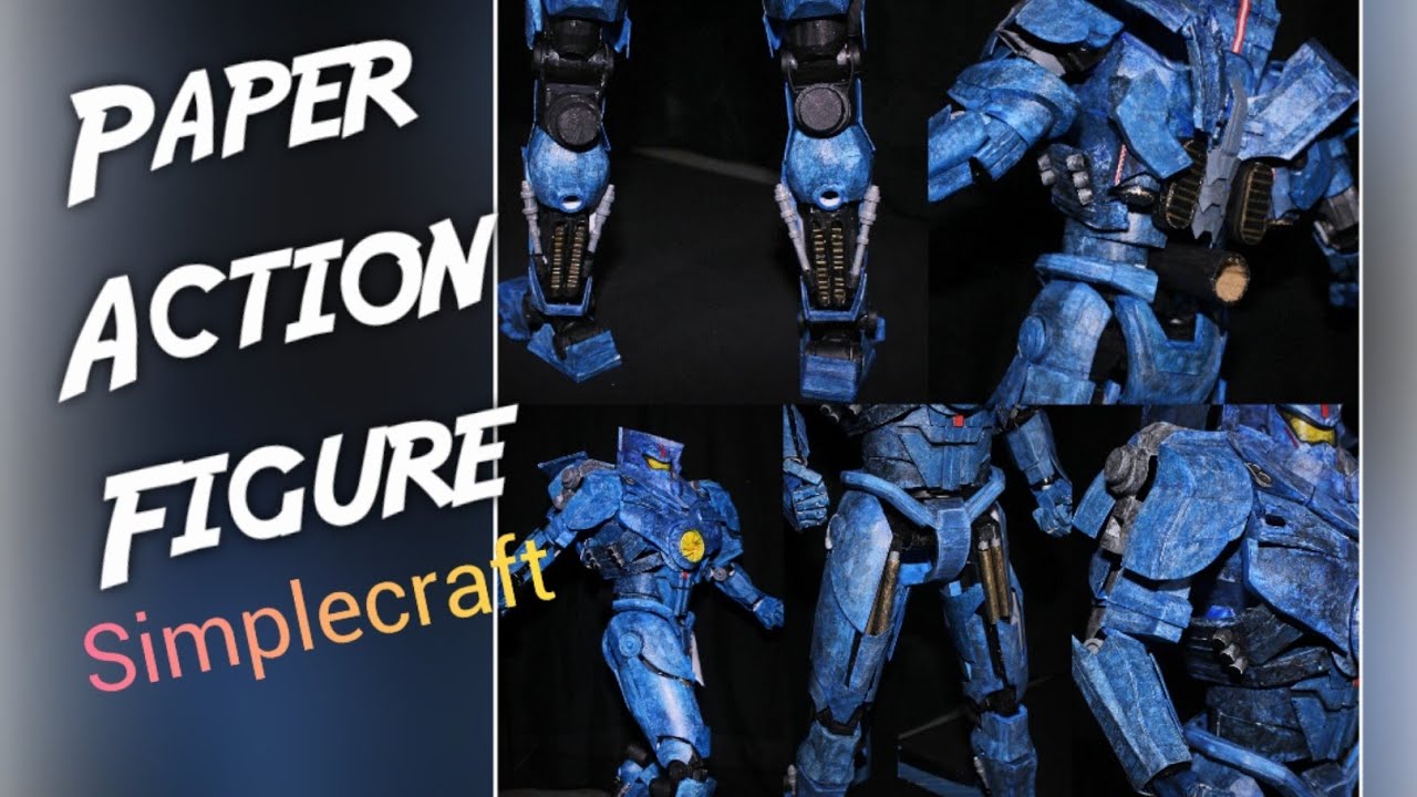 Gypsy Danger | Pacific Rim | Paper action figure | Simplecraft - YouTube