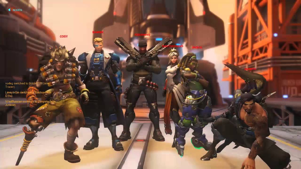 Overwatch: Open Beta - First Two Matches - Non-stop Victory - YouTube