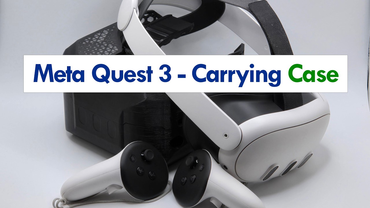 Meta Quest 3 Protective Carrying Case - Ultimate Travel Companion - YouTube