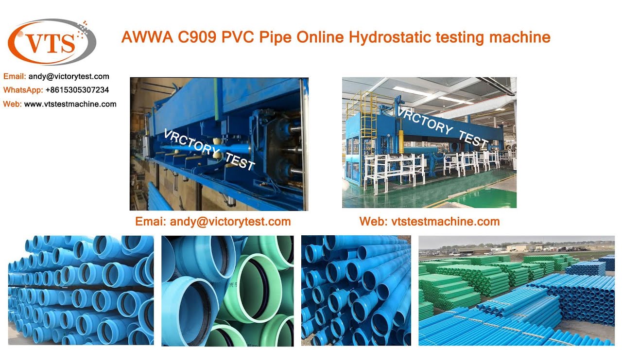 AWWA C909 Molecularly Oriented Polyvinyl Chloride (PVCO) Pressure Pipe ...