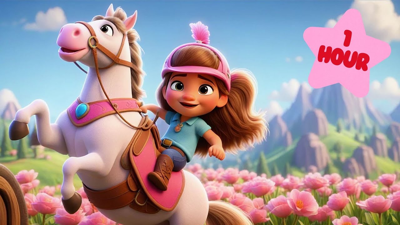 Little Ponies Run and Play | Fun Pony Song for Kids | Sing & Dance! 🐴 ...