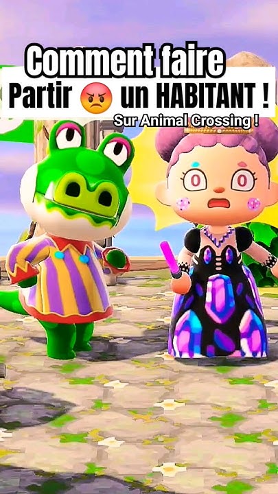 COMMENT FAIRE PARTIR ️ UN HABITANT Sur ANIMAL CROSSING NEW HORIZONS #acnh #animalcrossing # ...