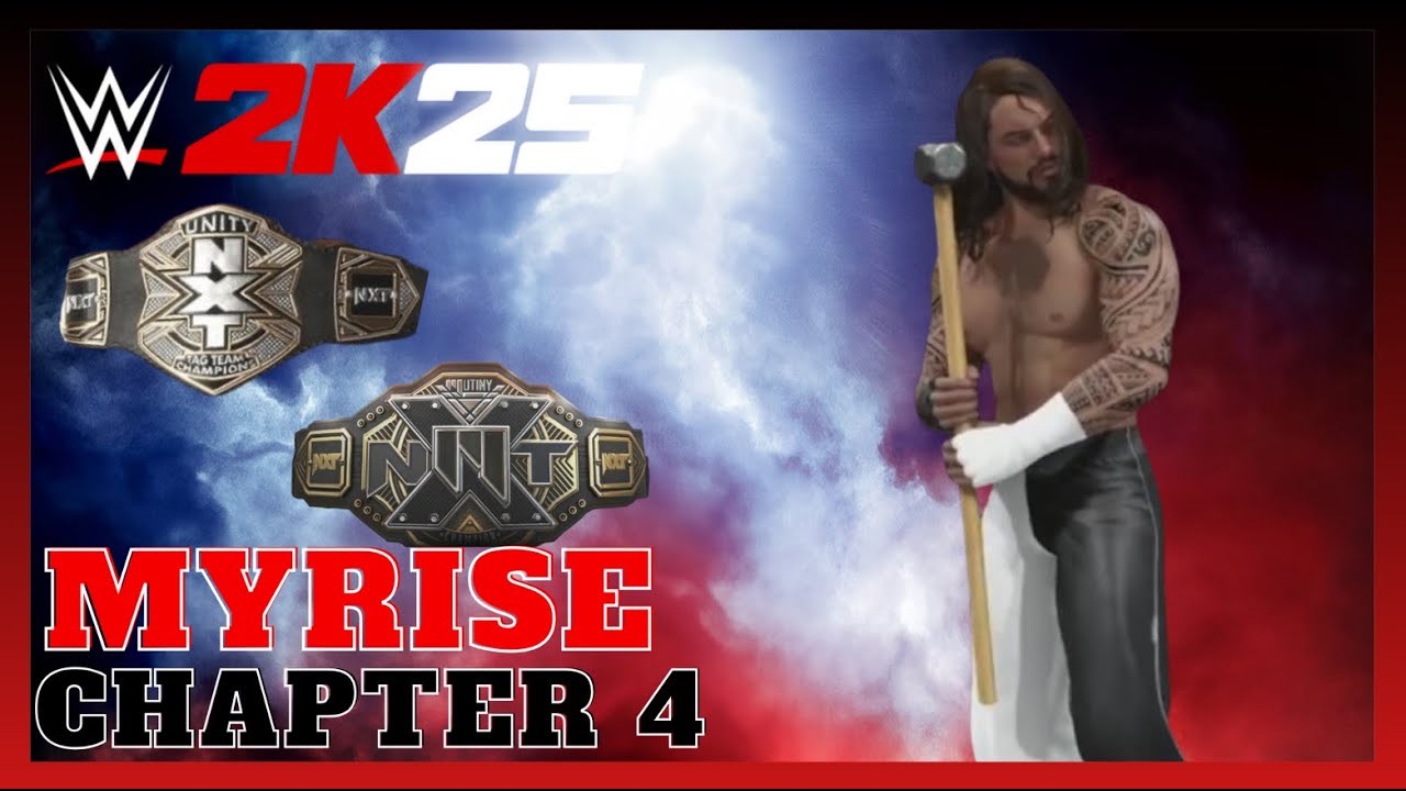 🐻WWE 2K25 MyRise – "NXT Mutiny CHUMPion???" | Chapter 4 Story Mode ...