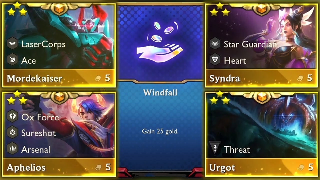 THIS IS WHY WINDFALL IS THE BEST AUGMENT IN THE GAME | TFT Set 8 - YouTube