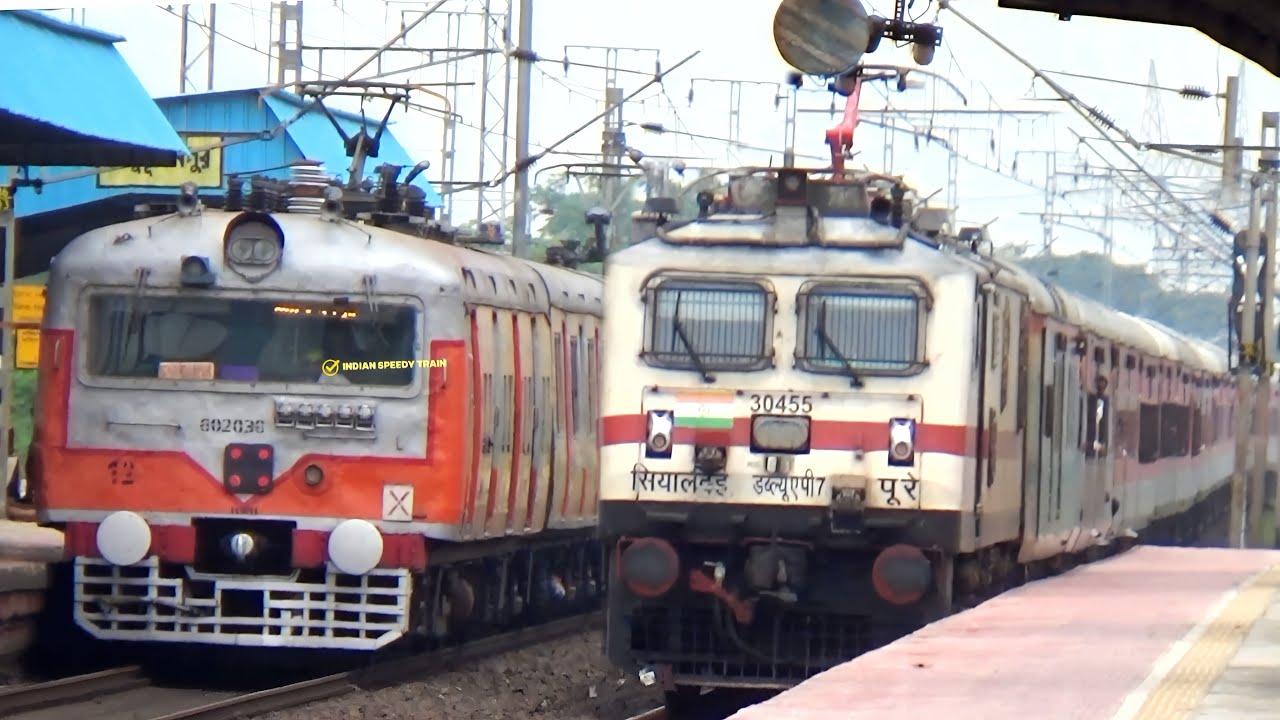 DURONTO + RAJDHANI + POORVA EXPRESS DANGEROUS 130 v/s 110 KMPH TRAIN ...