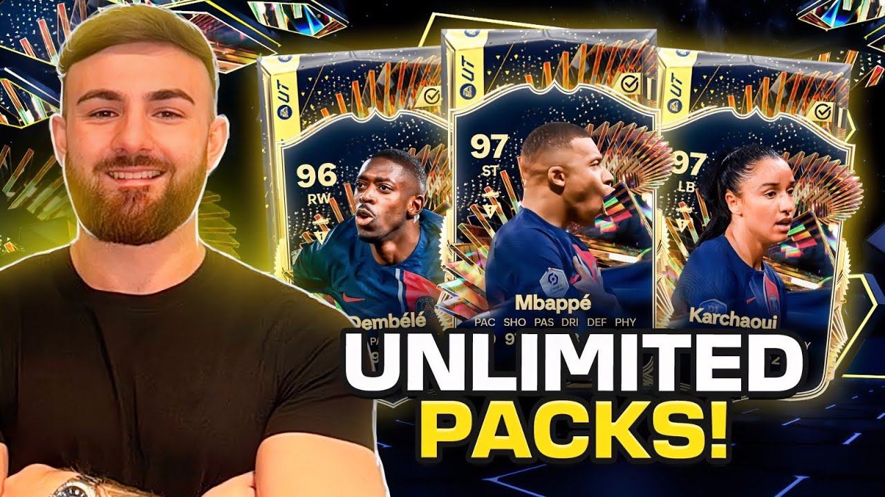 How to get UNLIMITED FREE PACKS NOW in EAFC 24 (UNLIMITED packs in EAFC ...