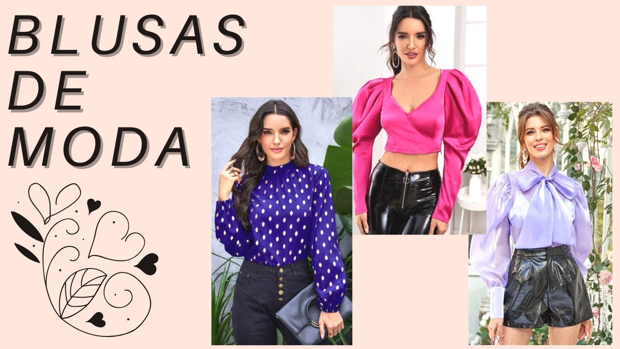 LO MAS NUEVO EN BLUSAS DE MODA 2020 2021 | TENDENCIA EN BLUSAS DE MODA ...