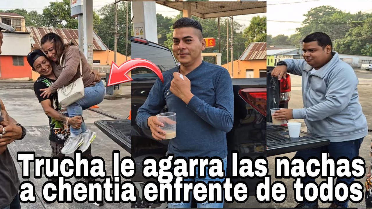 Trucha le agarra las nachas a chentia en pleno video si no grabo esto ...