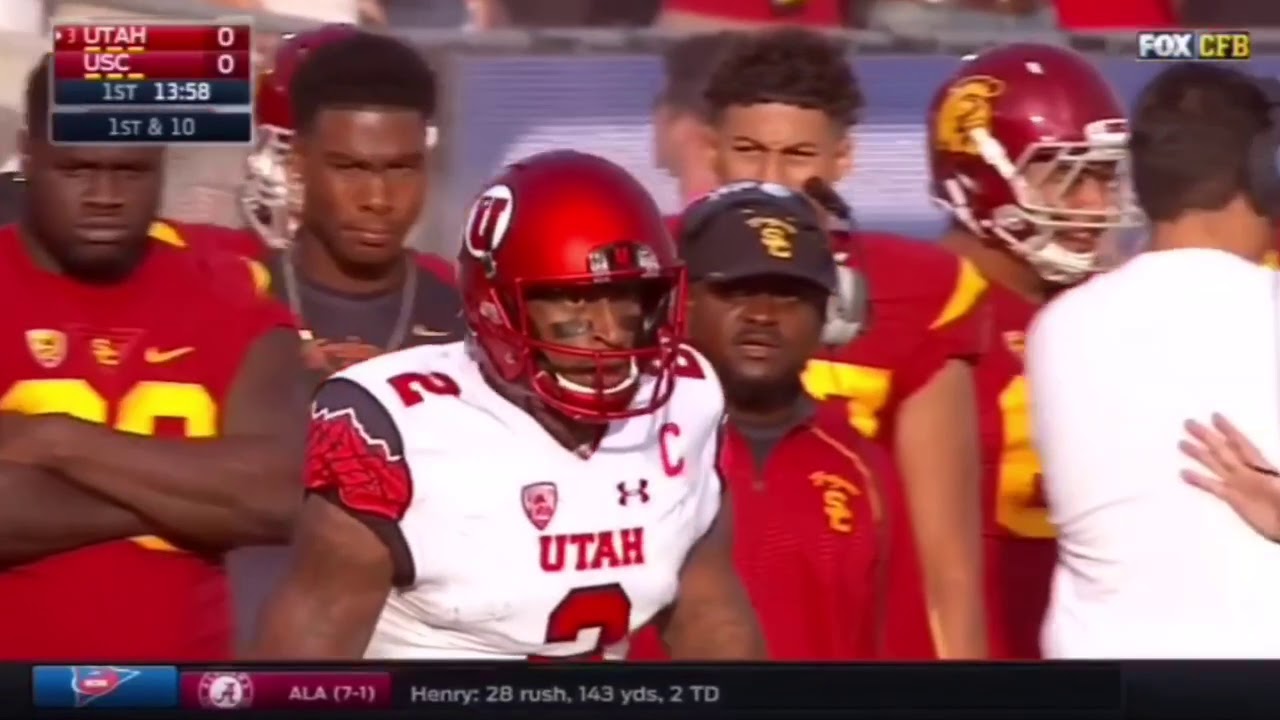 Utah Utes WR Kenneth Scott || The Dark Knight || Highlights - YouTube