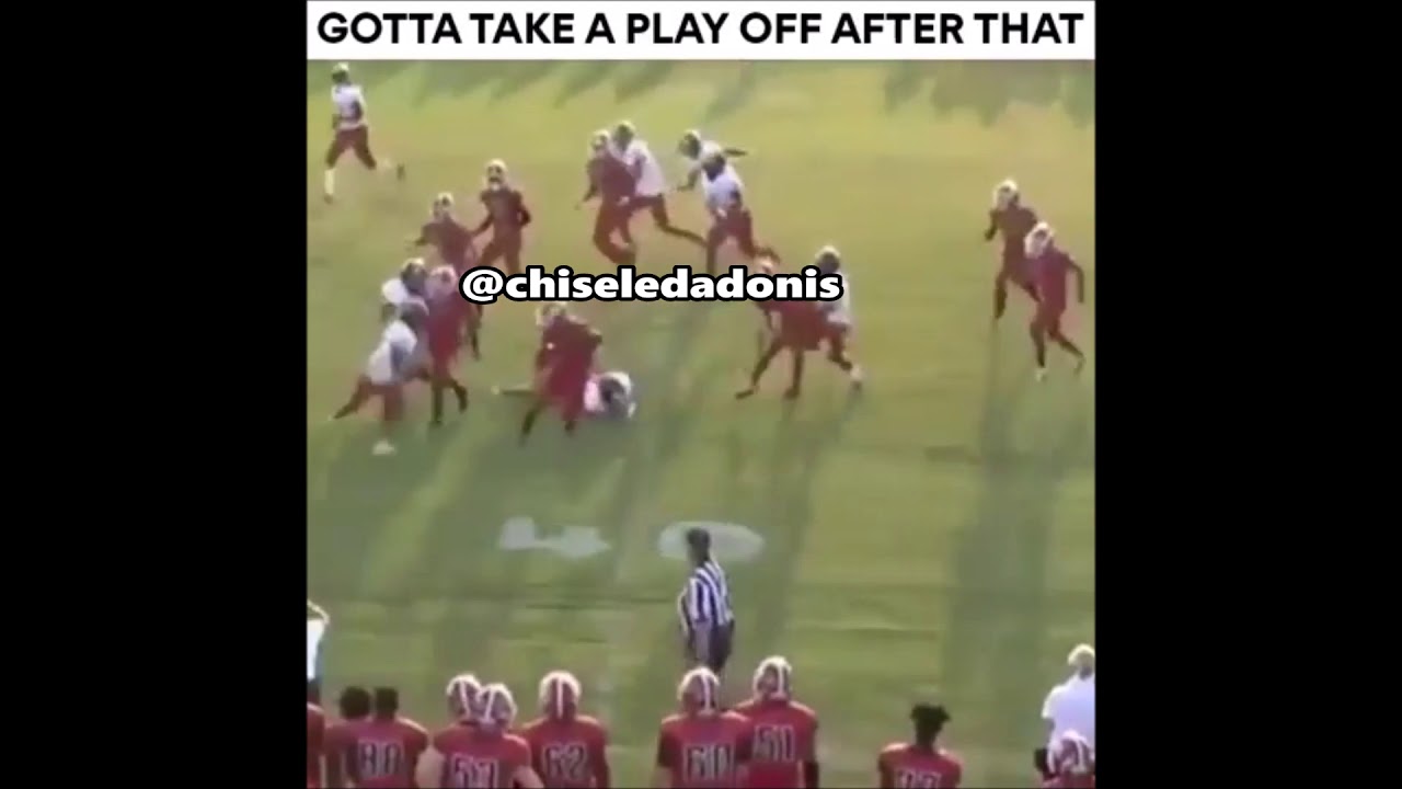 Tragic: Highschool Football Player Loses Soul During Game - YouTube