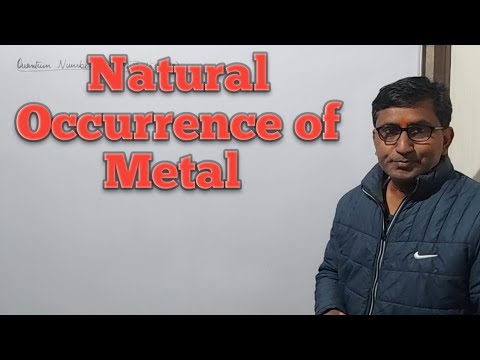 Natural Occurrence of Metal - YouTube