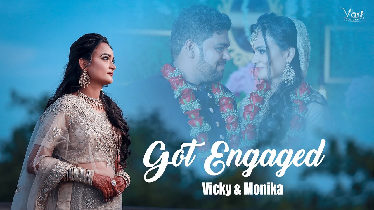 Vicky & Mona | #Vinika | Got Engaged Vart Designs - YouTube