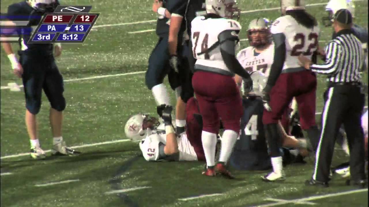 Andover vs Exeter 2014: Football Game, 2nd Half - YouTube