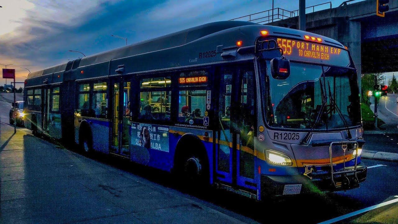 TransLink [Bus Ride] - 2012 NFI XDE60 | R12025 - YouTube