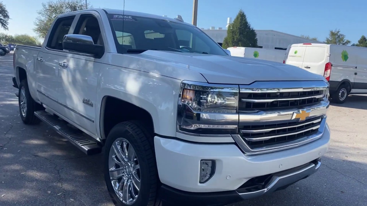 2017 Silverado 1500 Crew Cab High Country Pickup Truck - YouTube