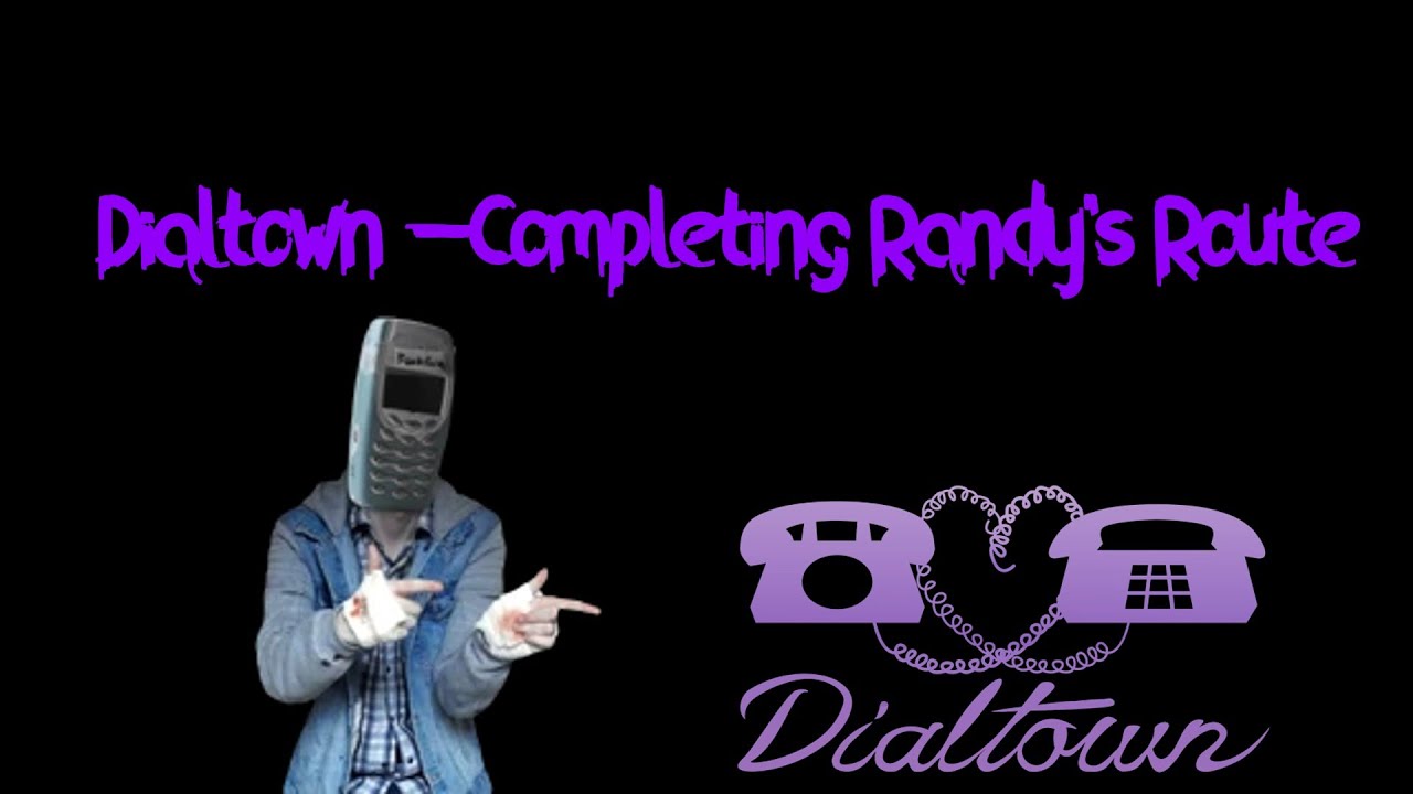 Completing Randy's Route - Dialtown Phone Dating Sim - YouTube
